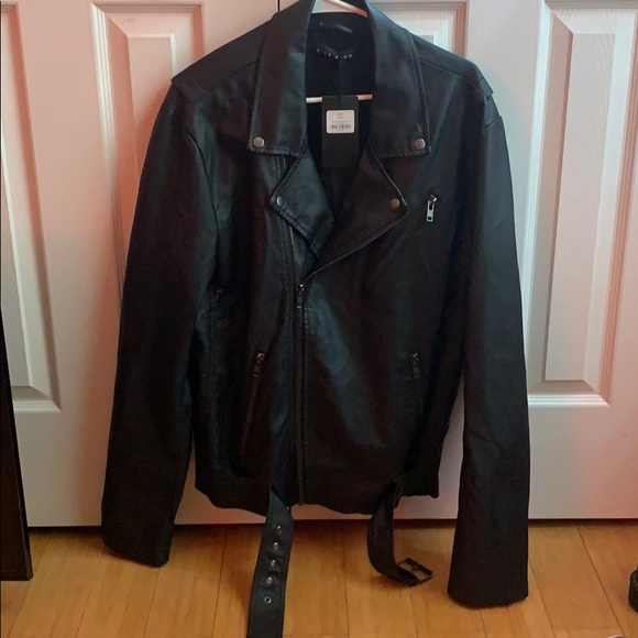 Five Four | Jackets & Coats | Five Four Faux Leather Jacket | Poshmark